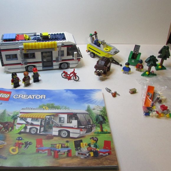 Lego | Toys | Lego 352 Creator Vacation Getaways Camping Rv Bear Nature ...